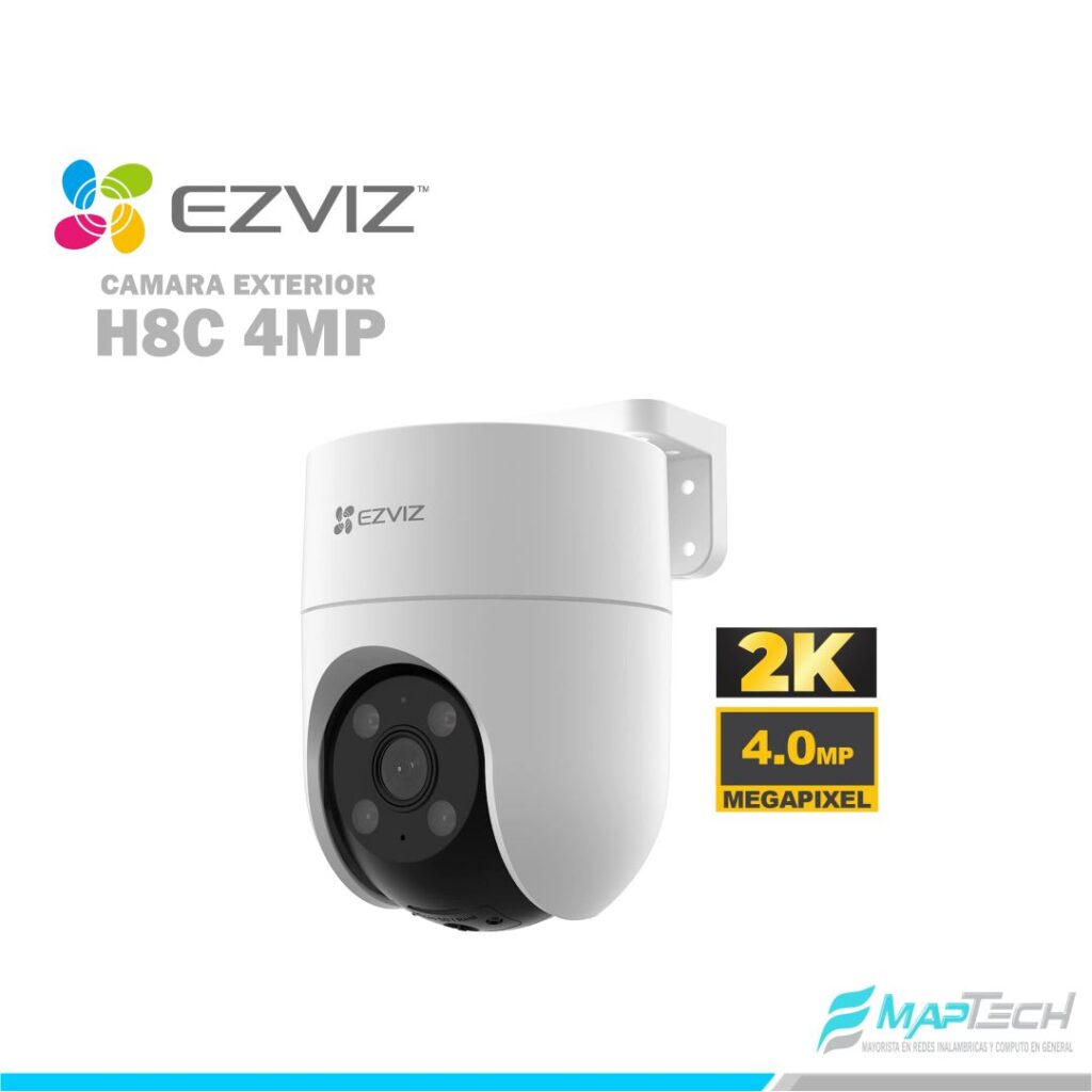 Camara Ezviz CS-H8C R100-1KZWKFL 4MP 2K – ECCOM