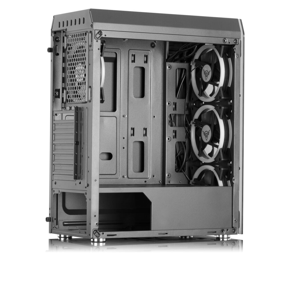 Case Micronics Murano GC821 Usb 3.0 4 Fan Doble Ring Rainbow – ECCOM