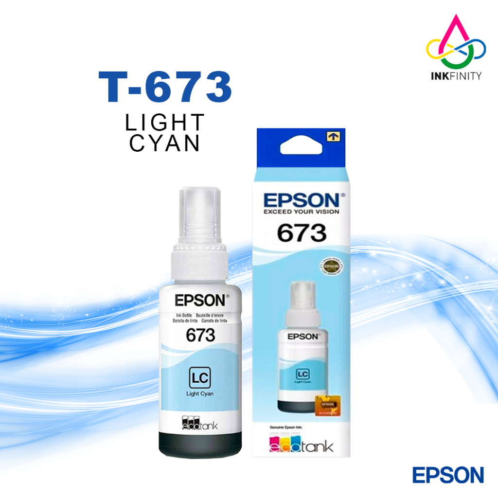 Tinta Epson T673520-AL Light Cian Para L800 – ECCOM